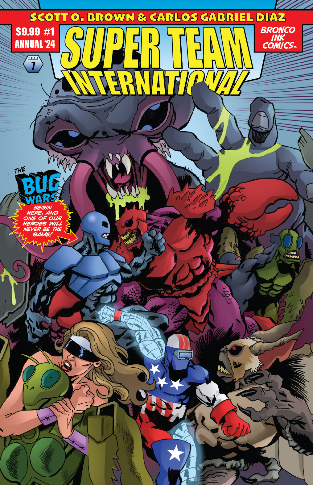 BRONCO INK COMICS is proud to announce the launch of the first SUPER ...